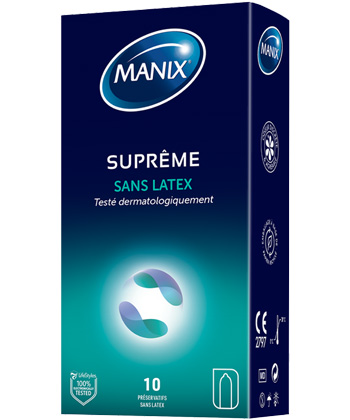 Manix Suprême, sans latex, le top des préservatifs