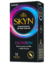 Skyn Intense Feel préservatif texture perlée